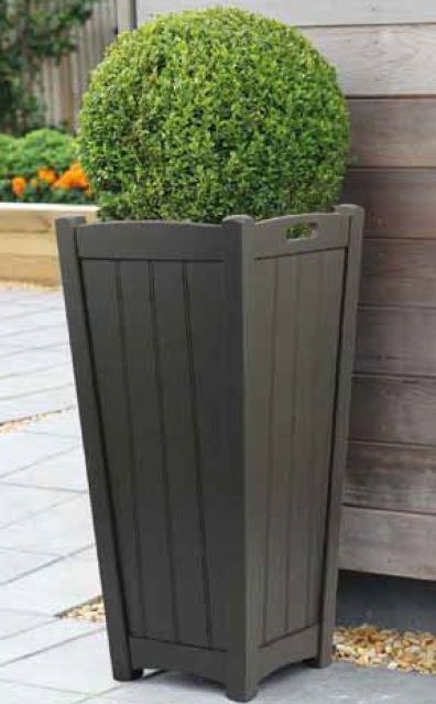 AFK Marketing | Tall dutch painted planters solid wood garden furniture