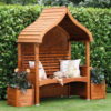 Wooden Garden Arbours | AFK Ltd wood garden furniture